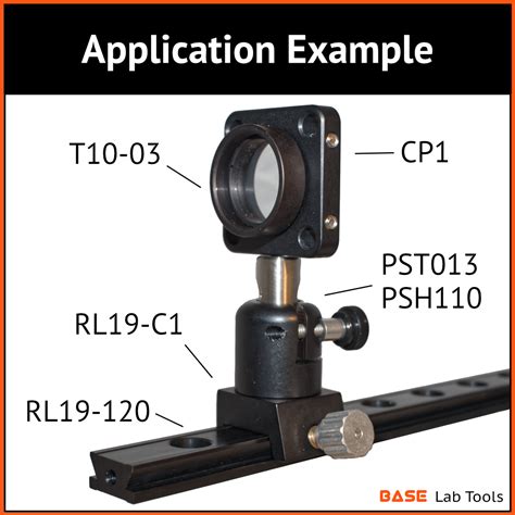 19mm Dovetail Optical Rail Anodized Aluminum 3 In