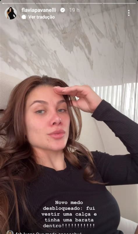 Flavia Pavanelli Tem Surpresa Nojenta Ao Colocar Calça Novo Medo
