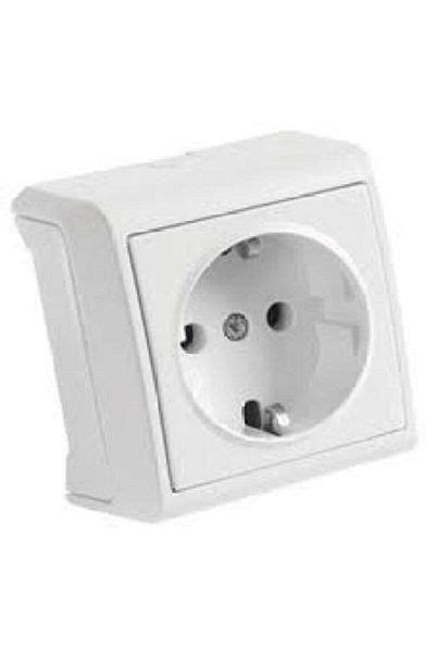 Vİko Vera White Grounded Socket Trendyol