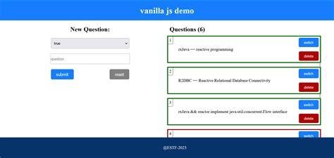 Github Oussama El Amranivanilla Js Demo Using Vanilla Js To Create