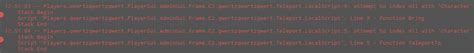 How To Fix This Teleport Script Scripting Support Developer Forum