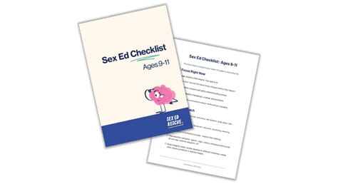 Sex Education For Ten Year Olds Sex Educator Sex Ed Rescue