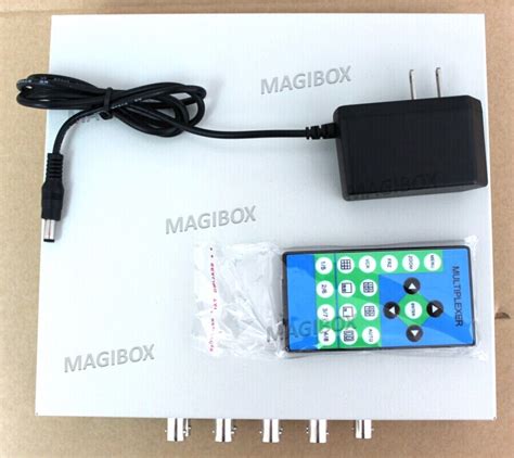 Cctv Monitor 4 Screen Splitter 4 Video Into 1 Out Vicedeal