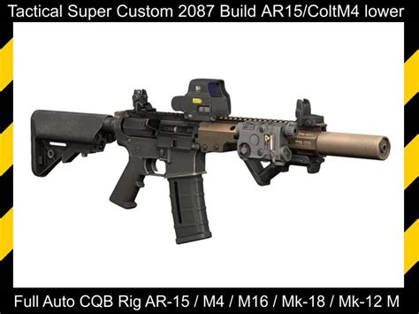 Second Life Marketplace Assault Rifle Ar 15 Sof Scripted Full Perm Mk 2