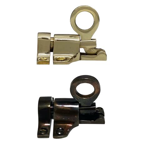 Brass Springing Transom Window Casement Latch With Pull Handle The