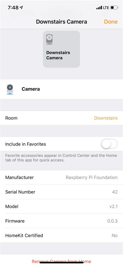 Feature Camera Service · Issue 16 · Nrchkbnode Red Contrib Homekit