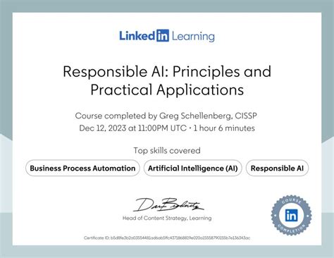 Greg Schellenberg Cissp On Linkedin Certificate Of Completion