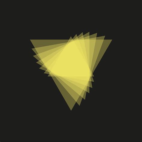 Premium Vector Geometric Abstraction In The Form Of Triangles