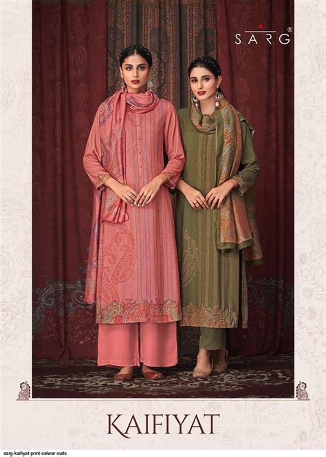 Sarg Kaifiyat Print Salwar Suits