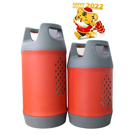 Customized 12 5kg Lpg Glass Fiber Lpg Composite Cylinders With Visible Liquid Level And