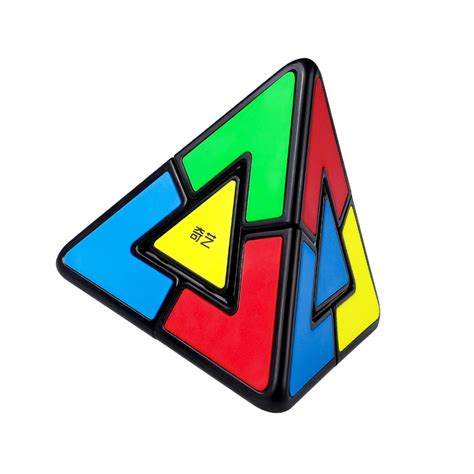 Qiyi Pyraminx Lite Stickerless Noir