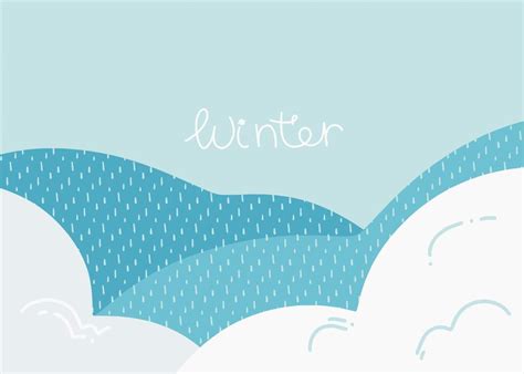 Simple Winter Background Vector Art Icons And Graphics For Free Download