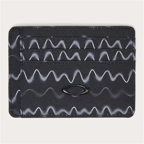 Oakley Ellipse Card Wallet Em Vanish Lines Black Oakley® Br