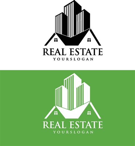 Real Inmuebles Logo Diseño Edificio Logo Diseño Hogar Logo Diseño Casa Logo Diseño 33490755