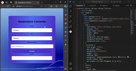 dharshini ravikumar on linkedin temperature converter website developed a responsive website that…