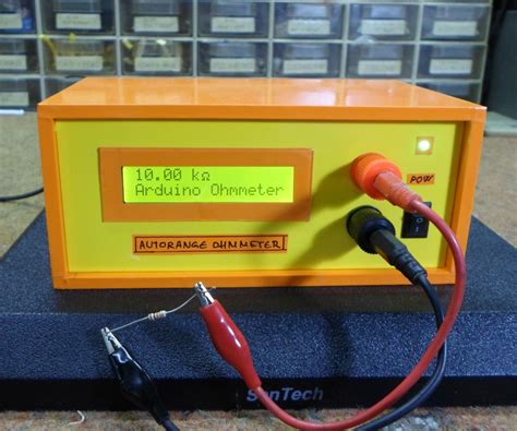 Diy Autorange Arduino Ohmmeter 3 Steps Instructables
