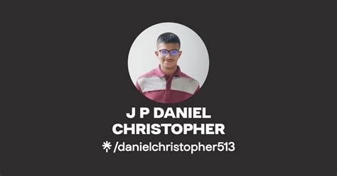 J P Daniel Christopher Linktree