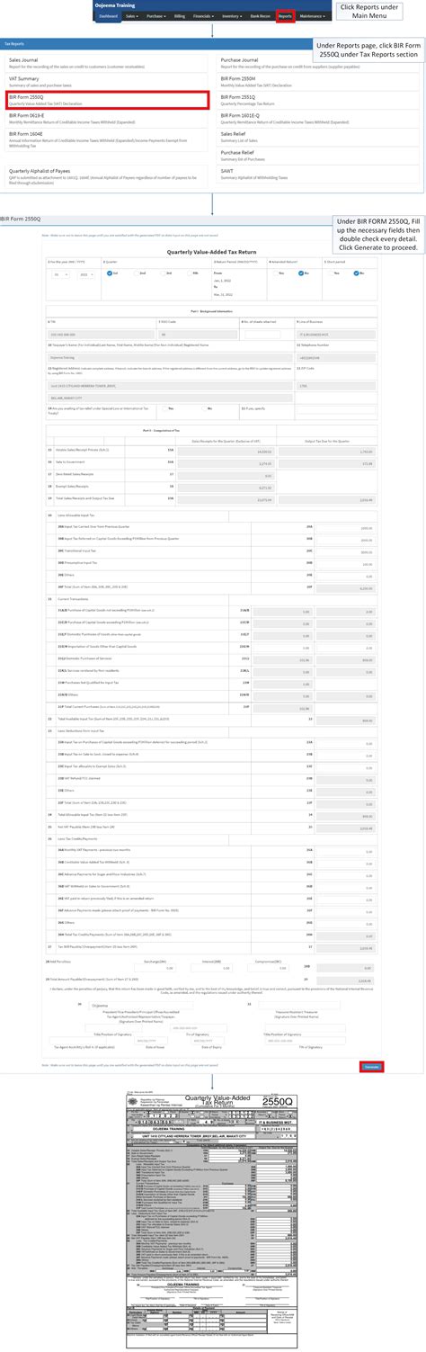 Bir Form 2550q Documentation Home