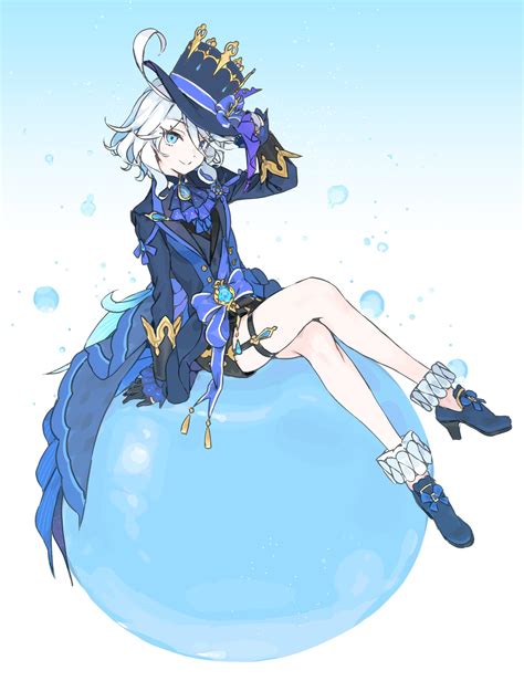 Furina Genshin Impact Drawn By Haimura Kiyotaka Danbooru