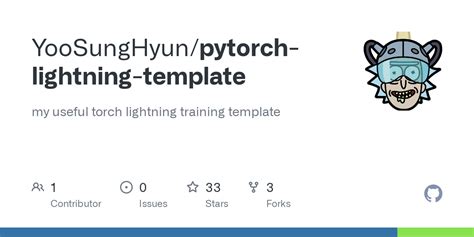 Github Yoosunghyun Pytorch Lightning Template My Useful Torch Lightning Training Template