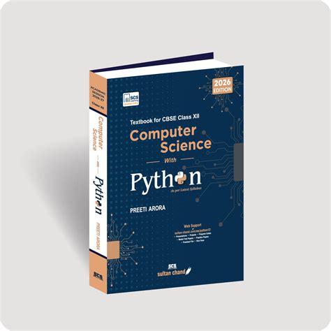 Computer Science With Python Textbook For Cbse Class Xii 2026 27 Ses