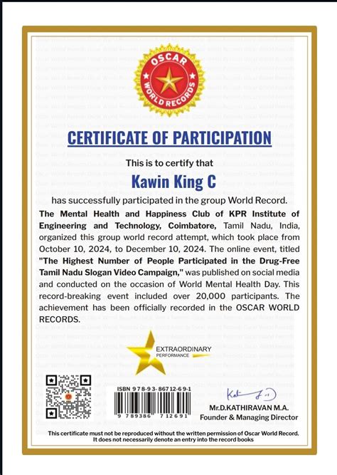 thrilled to share that i had the incredible opportunity to participate in a world record