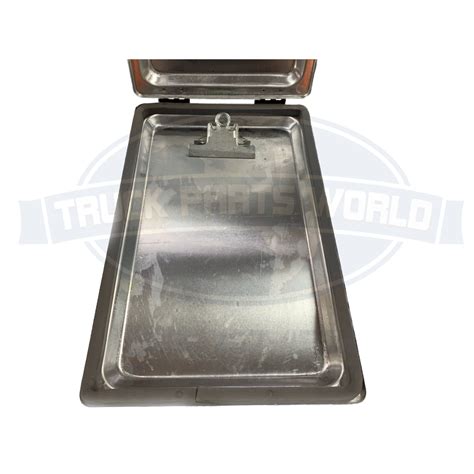 Pair Of Waterproof Aluminum Manifest Permit Registration Box X2 Truck