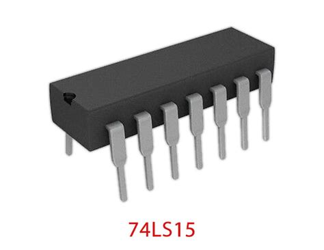 74ls15 Triple 3 Input And Gate Oc Datasheet Hub