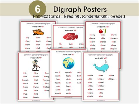 Printable Consonant Chart