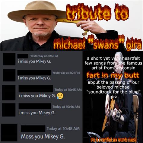 Fimb Tribute To Michael Swans” Gira Reviews Album Of The Year