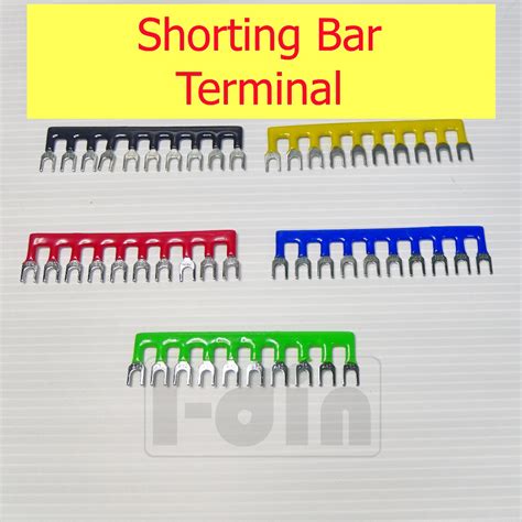 Shorting Bar จั๊มเปอร์หุ้มฉนวนแบบมีสี แถบเชื่อมต่อเทอร์มินอล Shopee