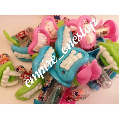 Halal Buck Candy Teeth Included With Fake Teeth Toy Shopee Malaysia