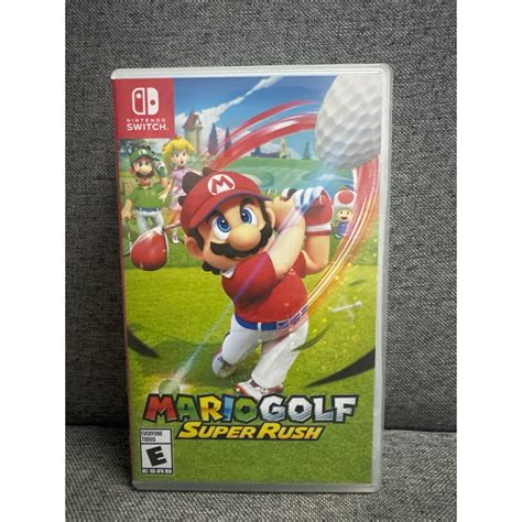 Mario Golf Super Rush Nintendo Switch Used Physical Shopee Malaysia