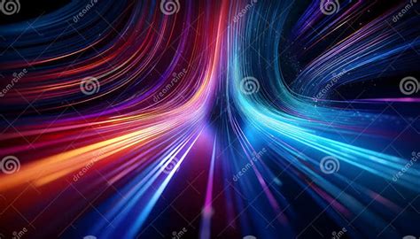 Technology Network Digital Data Flow Artificial Intelligence Data