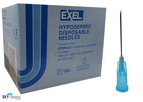 Hypodermic Needle 23g X 1 100bx