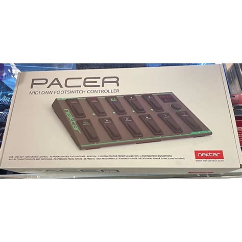Used Nektar Pacer Mini Controler Midi Foot Controller Guitar Center