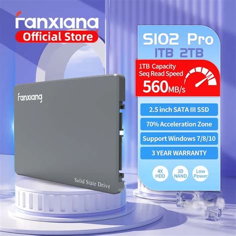 Unidad De Disco Duro Ssd Sata Fanxiang S102 Pro De 25 70 De