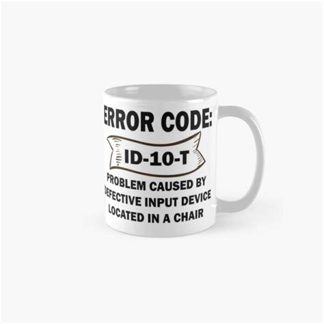 Coders Programmer Motto Error Code Id 10 T Problem Caused By
