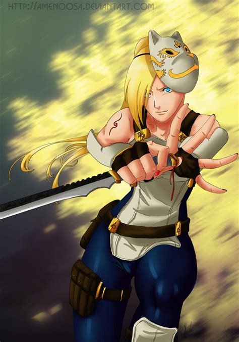 Naruto Anbu Girls Tenten By Amenoosa On Deviantart