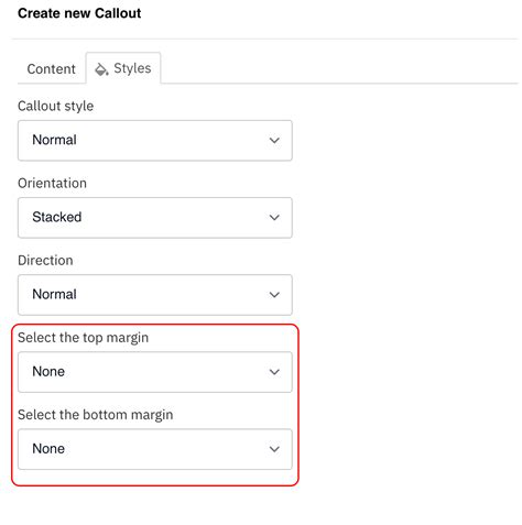 Callout Component Health Sciences Enterprise Cms