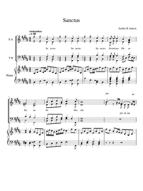 Sanctus Anicet Pdf