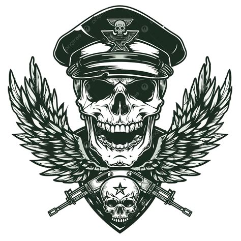 Skull Military Logo