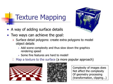 Ppt Texture Mapping Powerpoint Presentation Free Download Id9146525