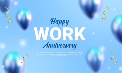 Work Anniversary Background
