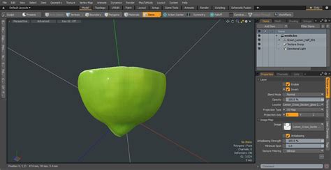 Green Lemon Half 3d Model 29 3ds Blend C4d Fbx Max Ma Lxo