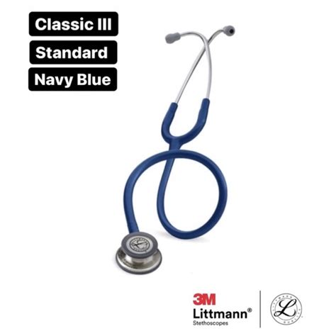 Jual Stetoskop 3m Littmann Classic Iii Navy Blue Littman Litmann