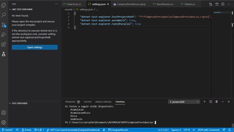 C Test Not Found In Net Test Explorer Extension For Vs Code Stack Overflow