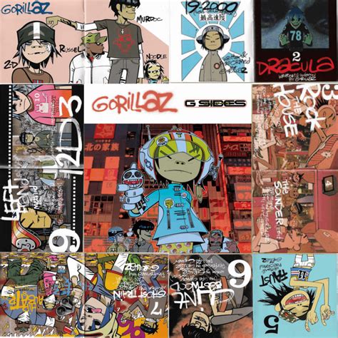G Sides Poster Rgorillaz