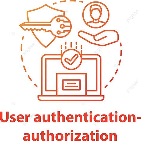User Authentication And Privacy Icon With Encryption And Application