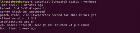 Canonical Livepatch Service Patch Linux Kernel On Ubuntu Without Reboot